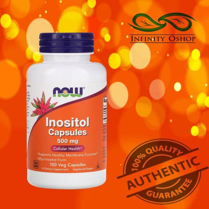 Now Foods - Inositol Capsules 500mg - 100 Caps | Lazada PH