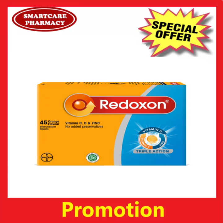 Redoxon Effervescent Tablet 45s | Lazada
