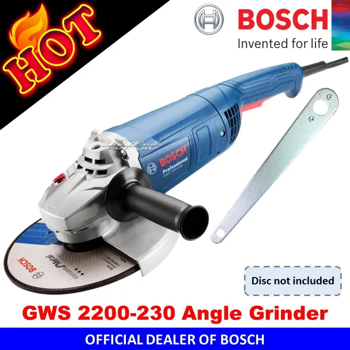 Bosch GWS 2200-230 Angle Grinder | Lazada PH