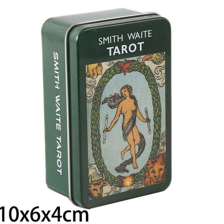 Smith Waite Iron Tarot Cards Games Paper Manual 10x6x4cm | Lazada PH