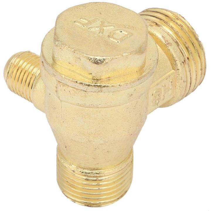 3-Way Unidirectional Check Valve 1/2 3/8inch Connect Pipe Fittings ...