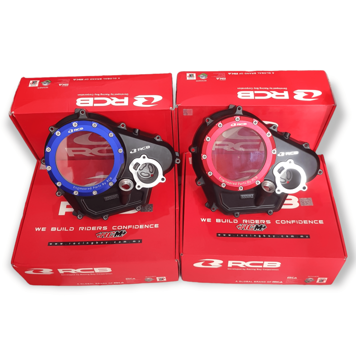 ENGINE COVER WITH KICK STATER TEMPAT RUMAH BODY BODI COVER TRANSPARAN ...