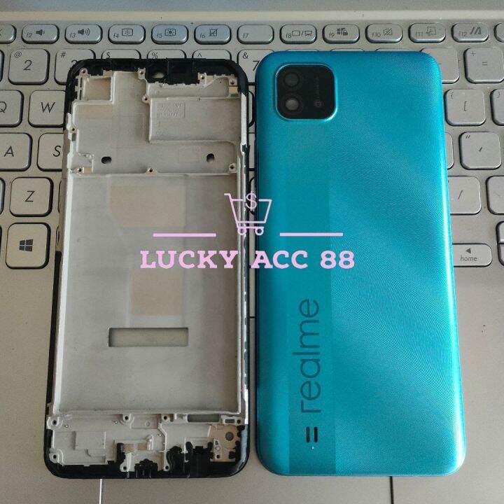 REALME RMX3231 - Backdoor Tutup Belakang + Fraeme Lcd Realme C11 2021 ...