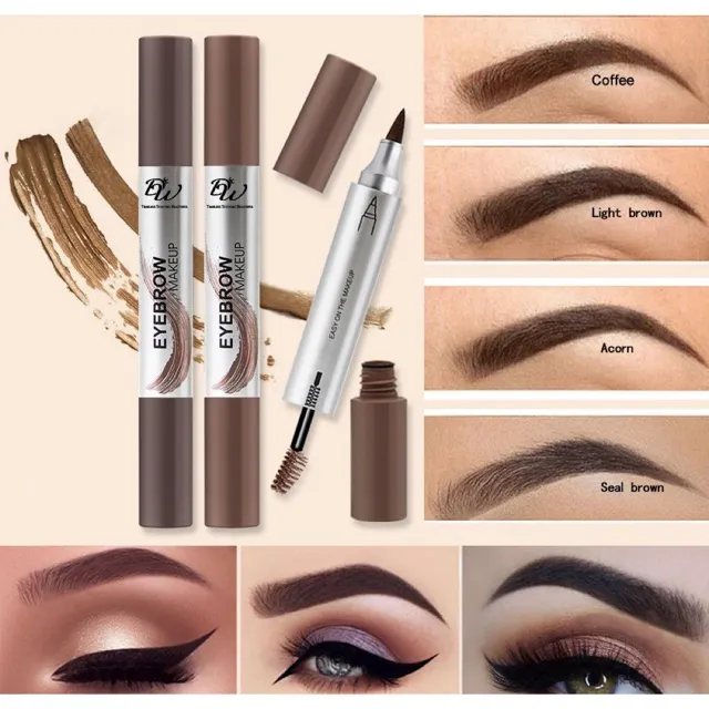 DW 2in1 Liquid eyebrow pencil eyebrow gel water proof | Lazada PH