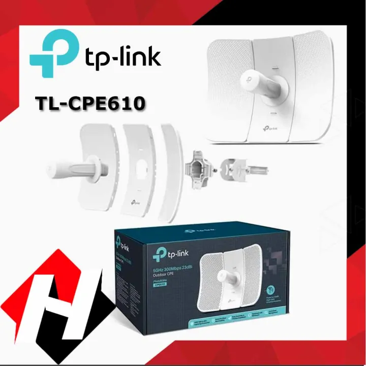 Tp-Link Router CPE610 CPE-610 5Ghz 23dBi Outdoor 300mbps TP Link ...