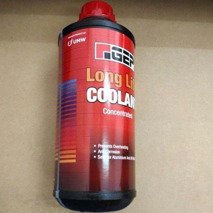 GEP UMW Long Life Coolant ( RED ) ( 1 LITER ) [ RED COOLANT / COOLANT RED ] | Lazada