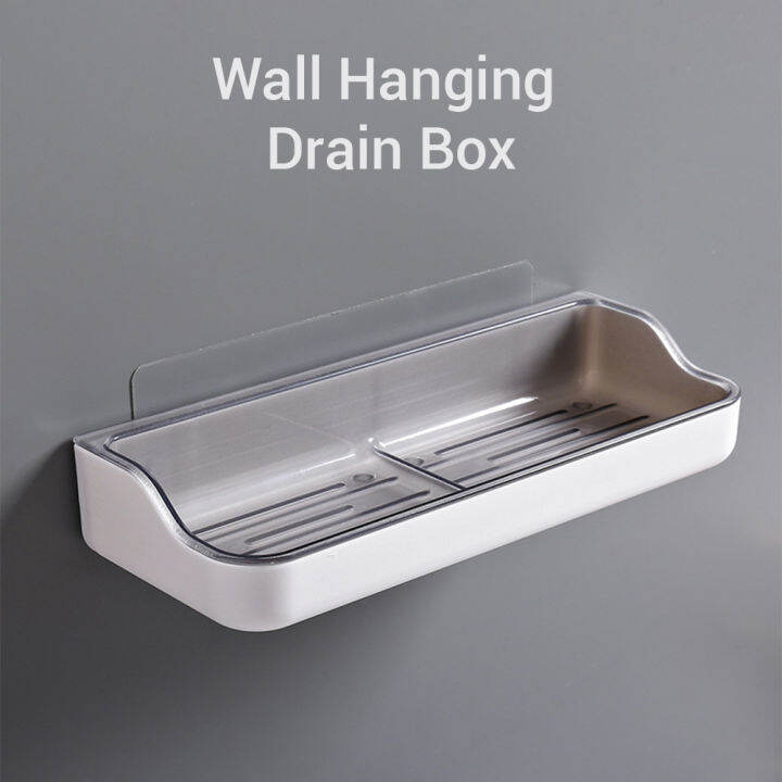Bathroom Accessories Multifunctional Double Drainage Hanging Soap Dish ...