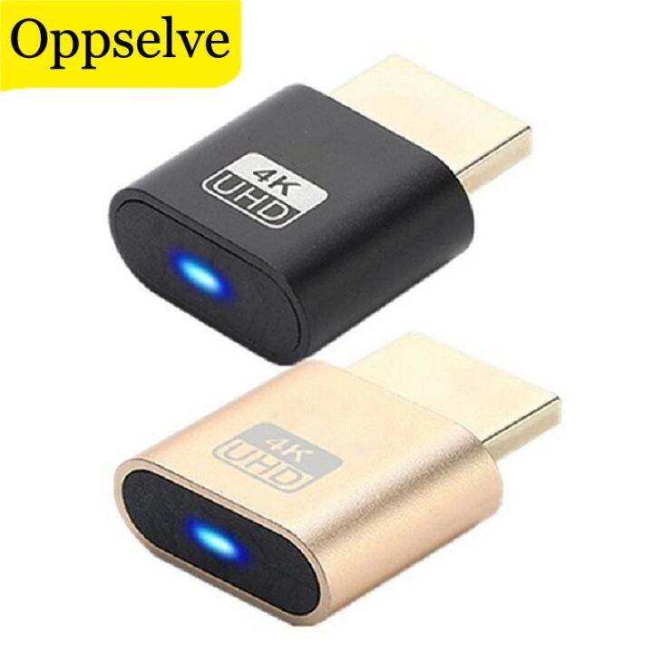 HDMI-compatible Graphics Card Cheater 4K DDC EDID Dummy Plug Virtual ...