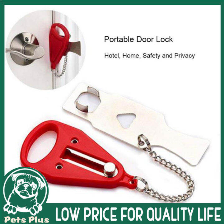 Portable Hotel Door Lock Locks Self Defense Door Stop Travel Travel ... Portable Hotel Door Lock Locks Self Defense Door Stop Travel Travel ...
