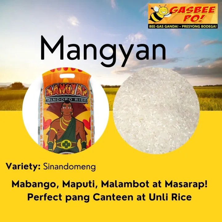 Mangyan Sinandomeng Grade 75% White Rice 5 kilos | Lazada PH