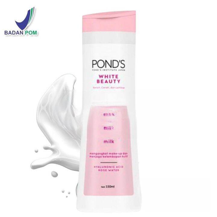 Ponds White Beauty Cleansing Milk 150ml / Ponds Milk Cleanser (Kemasan ...