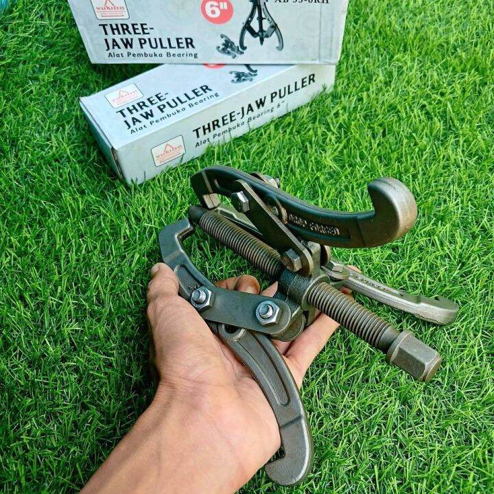 Treker 3 Kaki 6/4/3 Inch Gear Puller 3 Jaw Tracker Bearing Puller 3 Arm ...