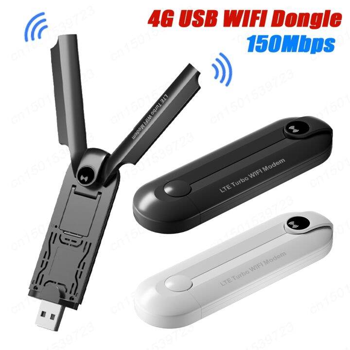 4G WiFi Router 150Mbps Modem USB Dongle SIM Card Portable wifi LTE USB ...