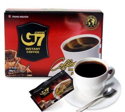 G7 Vietnam Trung Nguyen Black Coffee 越南G7中原黑咖啡 /Cà phê Trung Nguyên G7 (15Sachets x 2g)-HALAL ...
