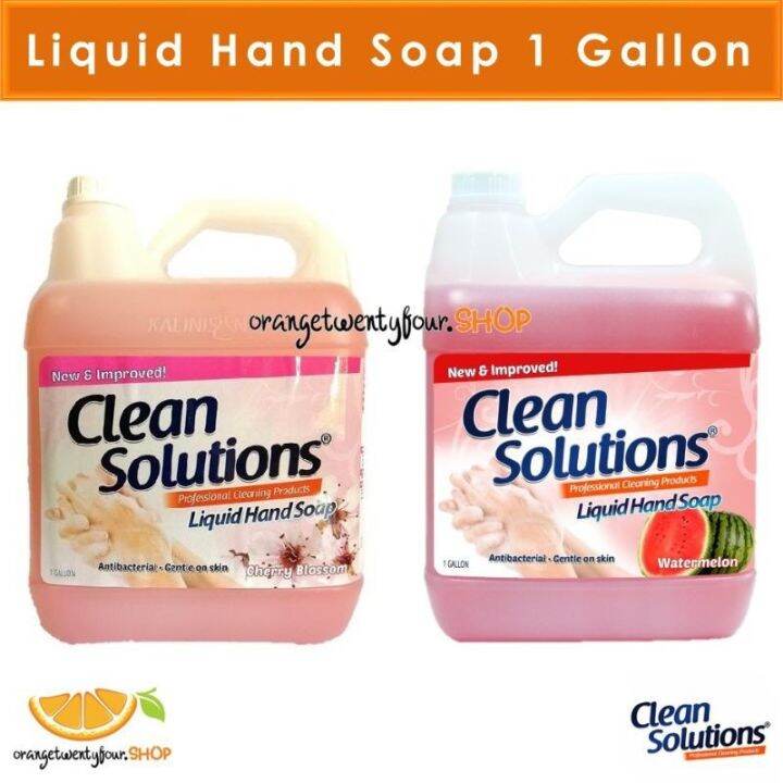 Clean Solutions Antibacterial Liquid Hand Soap 1 gallon | Lazada PH