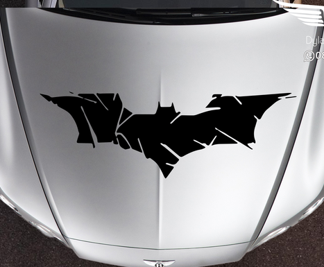Stiker Mobil Logo Batman Grunge - Car Decal Sticker | Lazada Indonesia