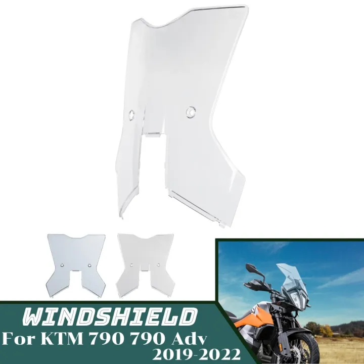 Motorcycle Windshield Windscreen For KTM 790ADV 790 ADV Adventure 2019 ...