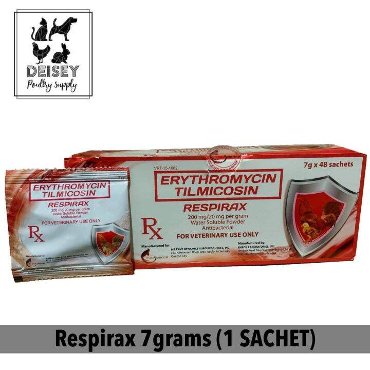 RESPIRAX water soluble for Gamefowl 7 grams ( 1 sachet ) | Lazada PH