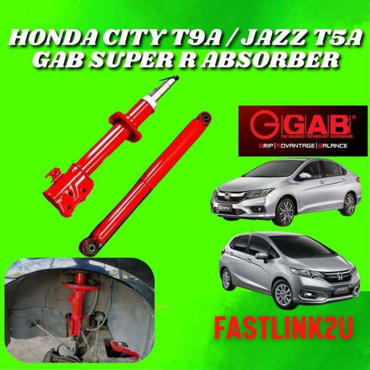 Original Gab Super R Honda City T9A Jazz T5A Heavy Duty Sport Shock Heavy Absorber | Lazada