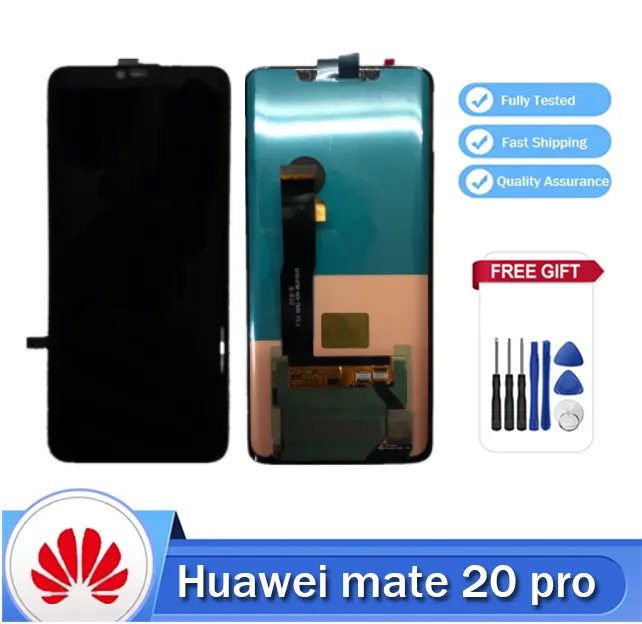 สำหรับ Huawei Mate 20 Pro Lcd Original Super AMOLED Display จอสัมผัส ...