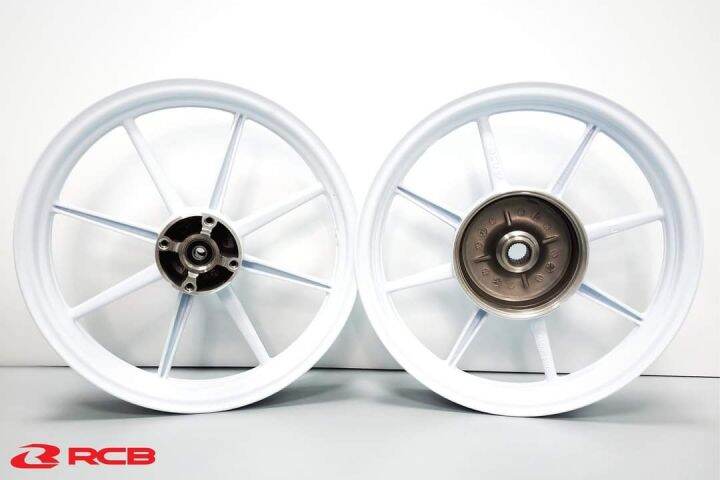 RCB MAGS RB8 8 SPOKES HONDA CLICK 125 i 185 FRONT 215 REAR SIZE 14 ...