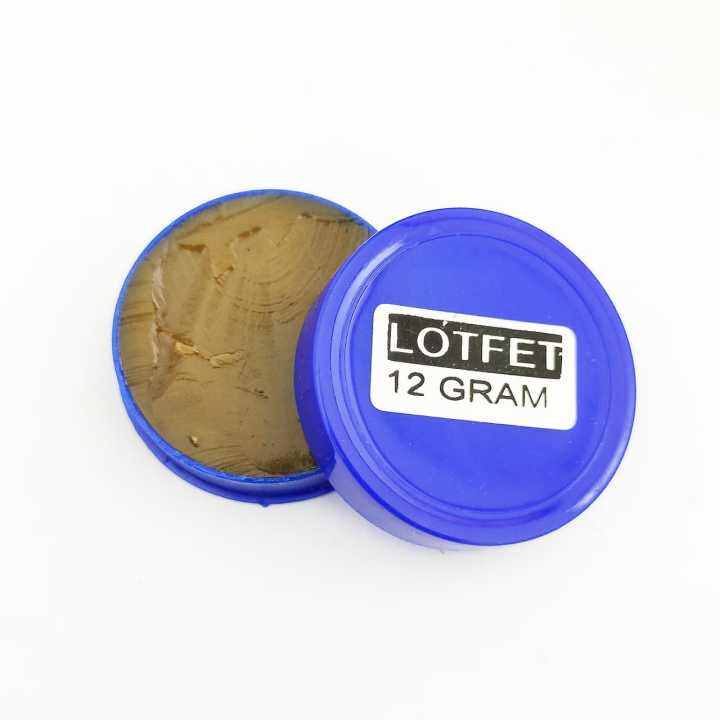 Pasta Solder LOTFET 12 Gram Solder Grease krim solder soldering paste ...
