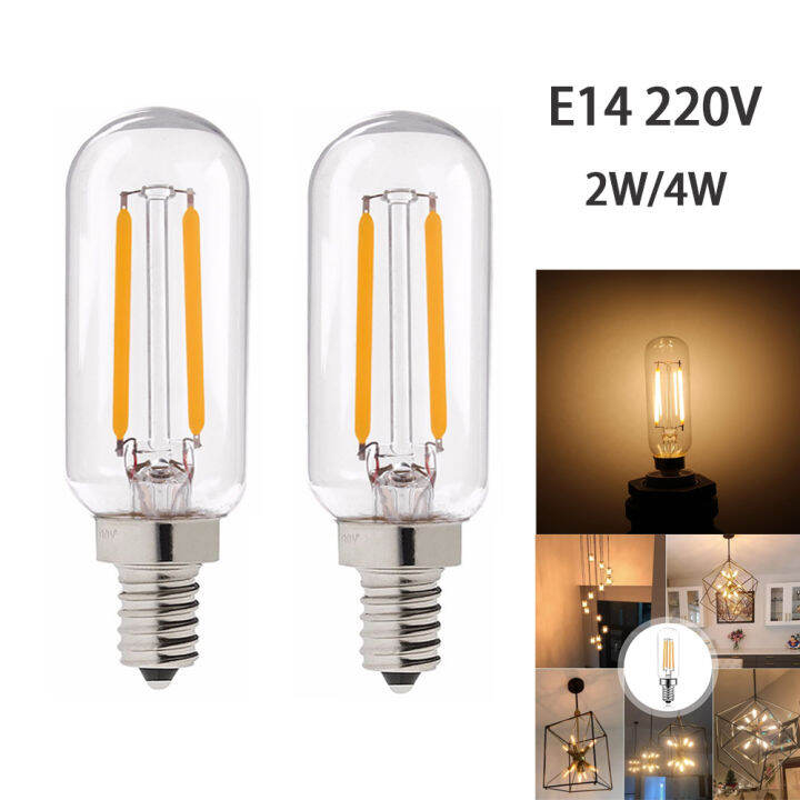 LED Light T25 E14 Vintage Edison Bulb LED Cooker Hood Extractor Lamp Fan Bulb Warm White Light ...