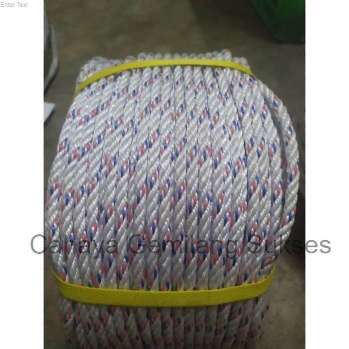 Tali Tambang Nilon 16mm | Nylon Putih 16 Mm Per Meter Lari THAILAND ...