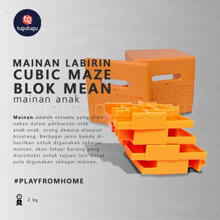 Mainan Labirin Cubic Maze Block Mean | Lazada Indonesia