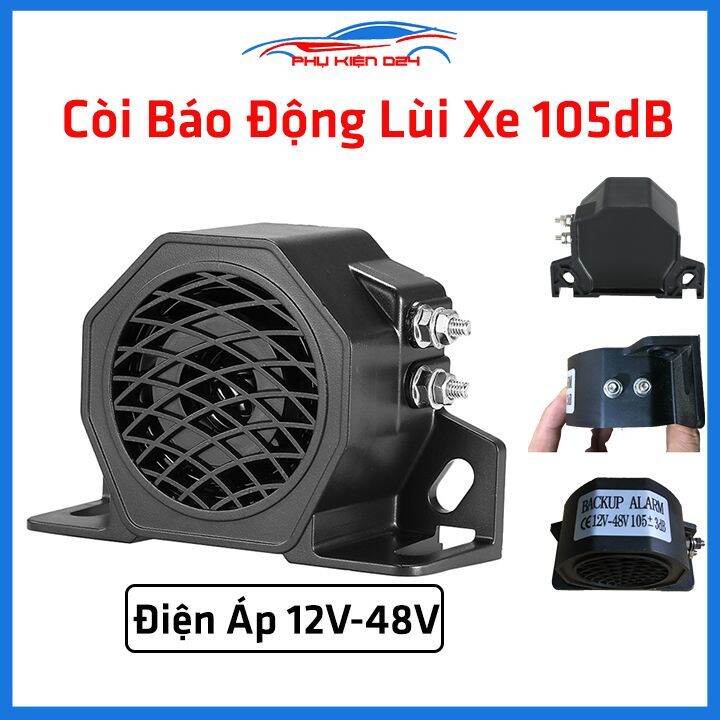 Còi báo động khi lùi xe 105db backup alarm 12v-48v | Lazada.vn