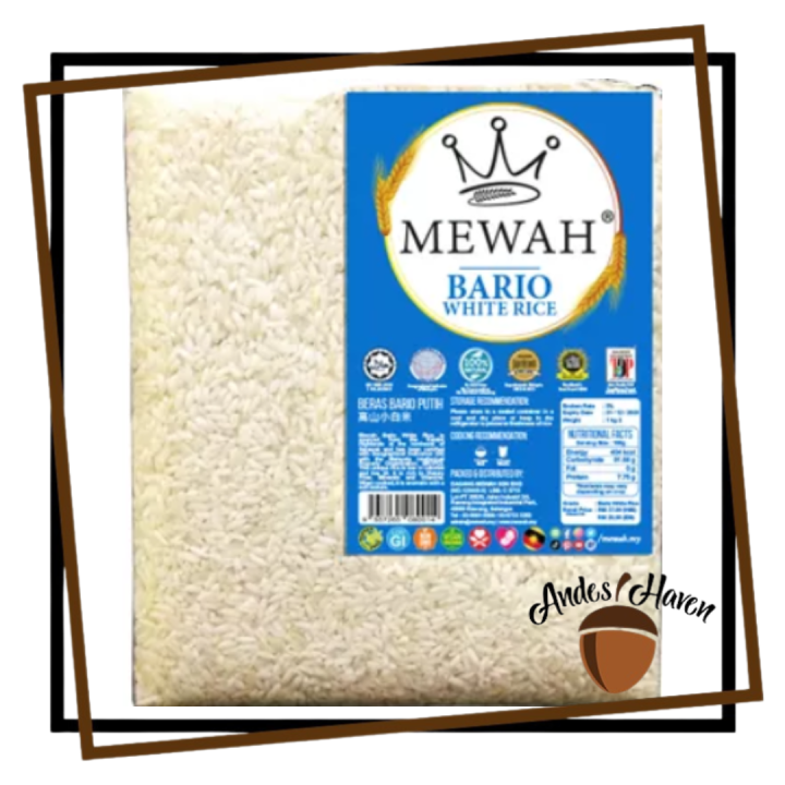 【Mewah】Bario White Rice - 1kg | Lazada