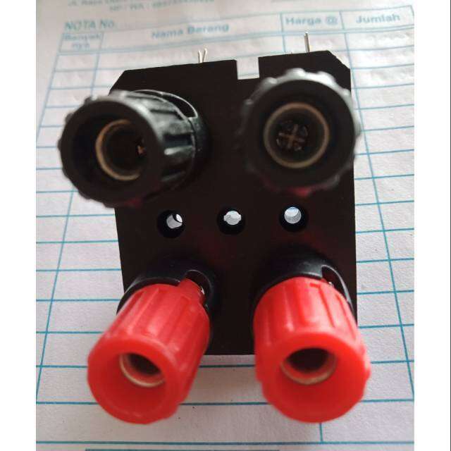 Terminal speaker 4 pin bell stereo.terminal speaker tapak kuda | Lazada ...