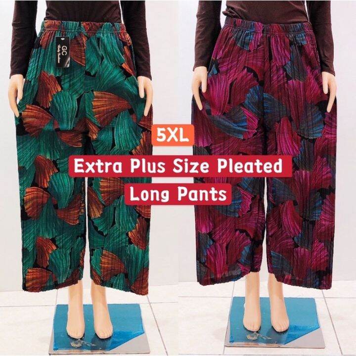 Extra Plus Size Palazo Long Pants#170 / Seluar Palazo Panjang Plus Saiz ...