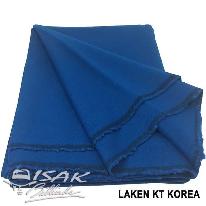 Kain Laken 7-ft - KT Korea - Royal Blue - Billiard Biliar Table Cloth ...