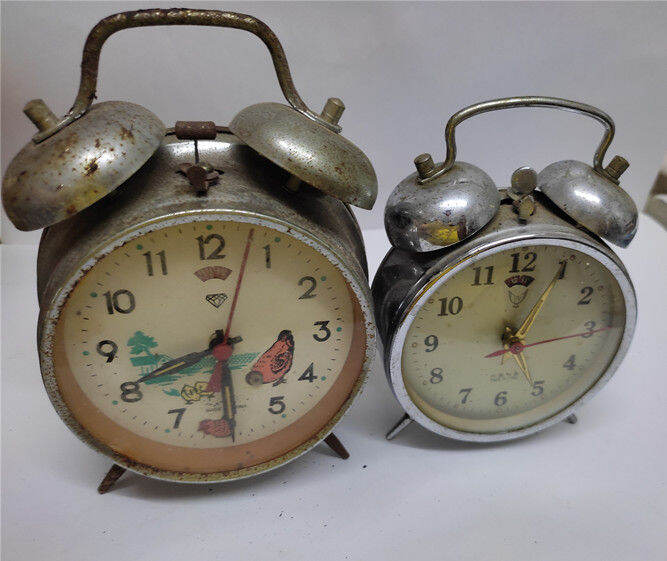 60s Antique Mechanical Hand-Winding Alarm Clock | Lazada