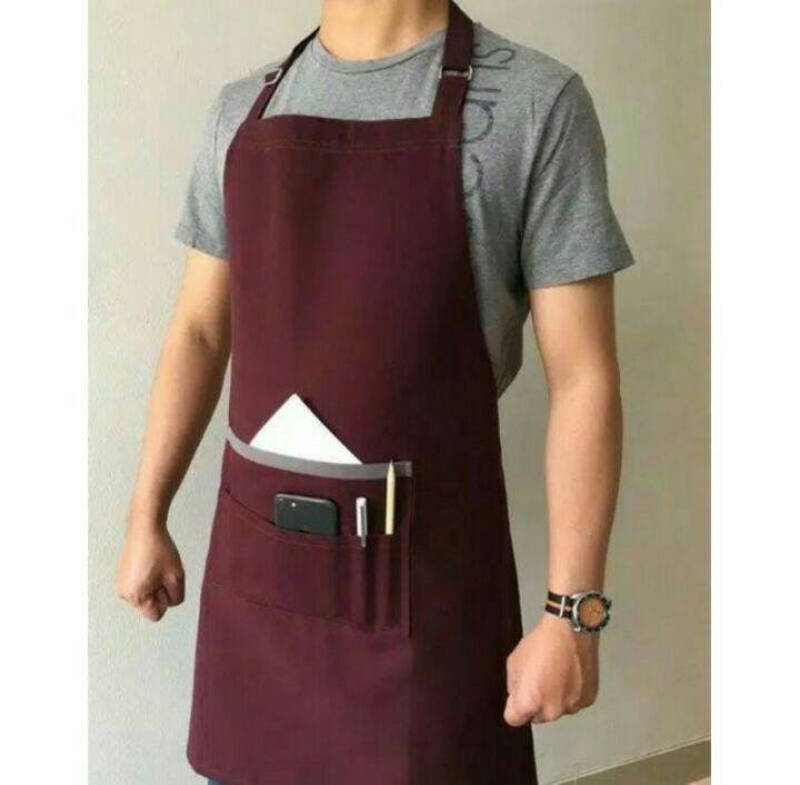 APRON KEREN/APRON RESTO/APRON BARISTA/CELEMEK MASAK/CELEMEK APRON ...