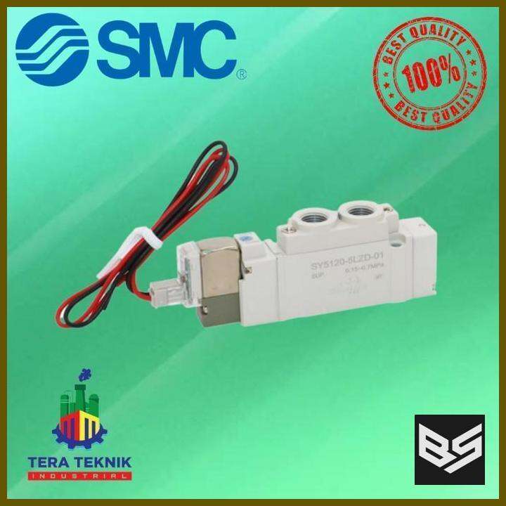 SOLENOID VALVE SMC SY5120-5LZD-01 SY5120 (READY STOCK ) - BIMASAKTI7 | Lazada Indonesia