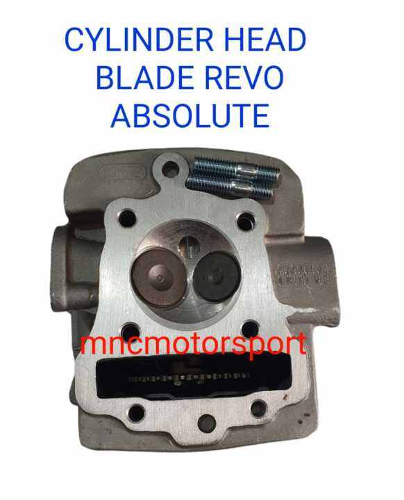 CYLINDER HEAD DEKSEL KOMPLIT PLUS ISI REVO ABSOLUTE BLADE | Lazada ...