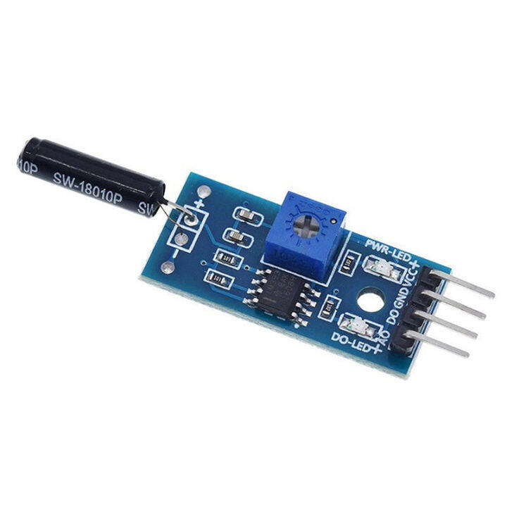GY Vibration Sensor Module Normally Opened Type SW1801P Vibration ...