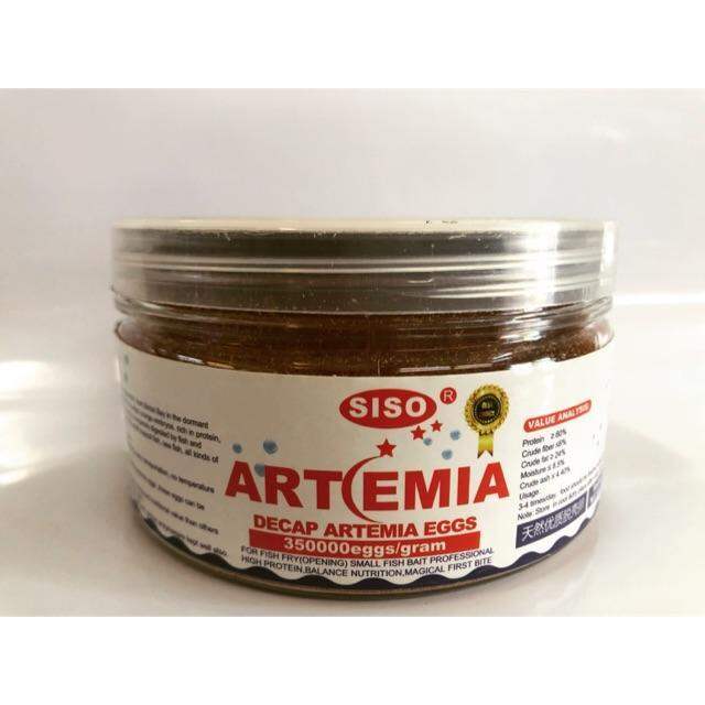 Siso Artemia Decap Artemia Eggs 200g | Lazada