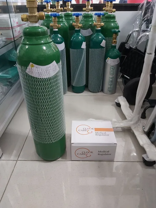 10 Lbs Oxygen Tank with regulator | Lazada PH