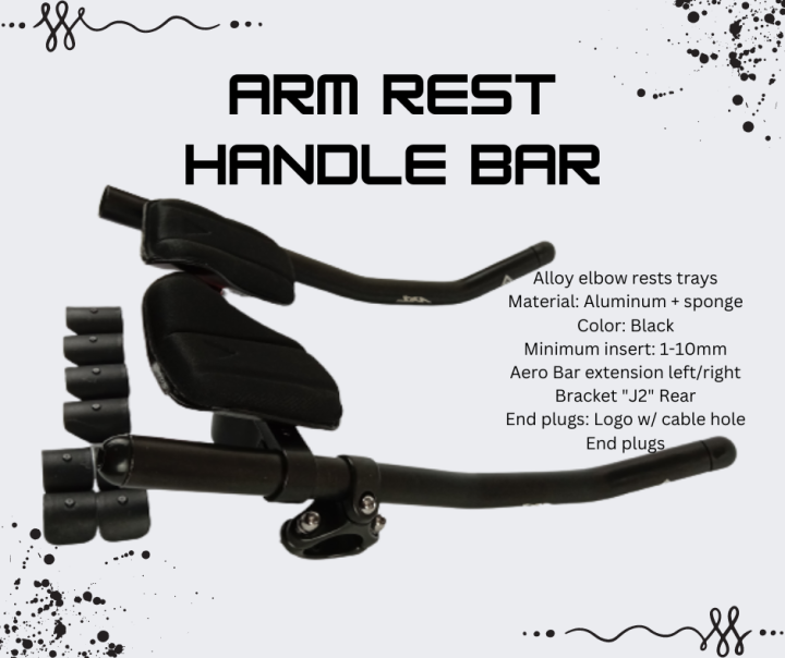 Bicycle Arm Rest Aero Bars Handle Bar Bike Arm Rest | Lazada PH