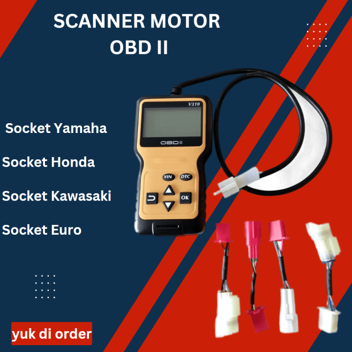 Alat scanner Motor Yamaha OBD II motor OBD 2 | Lazada Indonesia