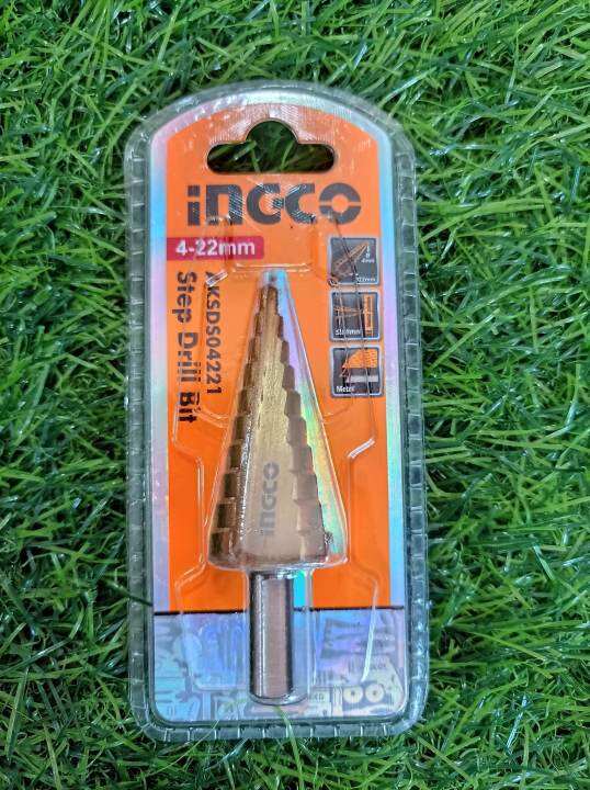 INGCO STEP DRILL BIT (AKSDS04221)* BN-ACC | Lazada PH