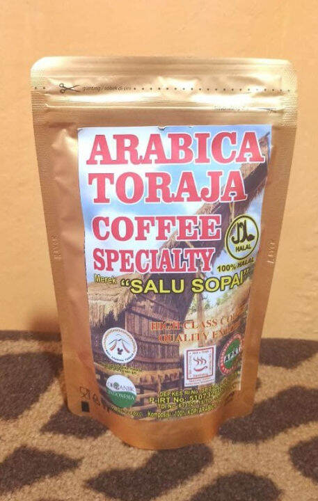 KOPI ARABICA TORAJA SPECIALTY SALU SOPAI 125 GRAM | Lazada Indonesia