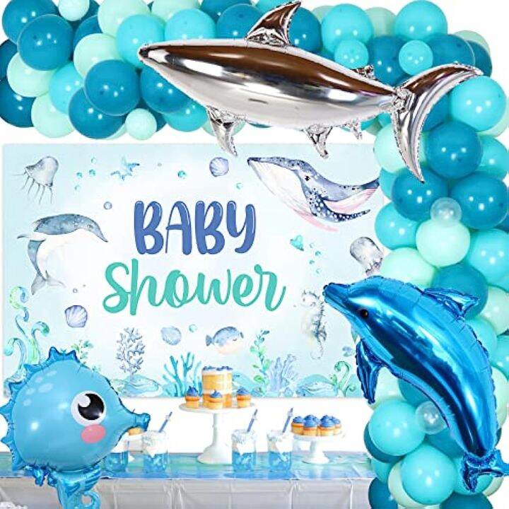 Ocean Themed Baby Shower Boy at Clara Moran blog