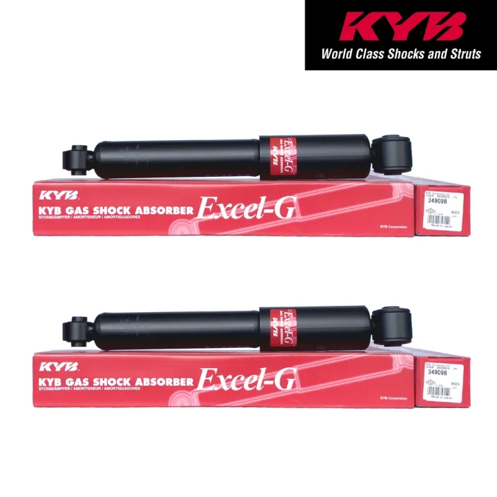 OsaKYB KAYABA Excel-G Shock Absorber Rear for Hyundai Accent 2011 - 2018 Set of 2 (349098 ...
