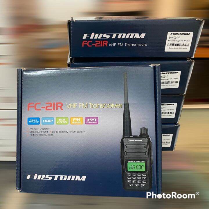 Ht firstcom fc-21R 5 watt singleband VHF new model body kecil | Lazada Indonesia