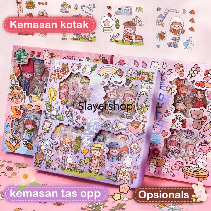 100 Lembar Stiker Kartun Lucu Beruang Kelinci Scrapbooking DIY Serpihan ... 100 Lembar Stiker Kartun Lucu Beruang Kelinci Scrapbooking DIY Serpihan ...
