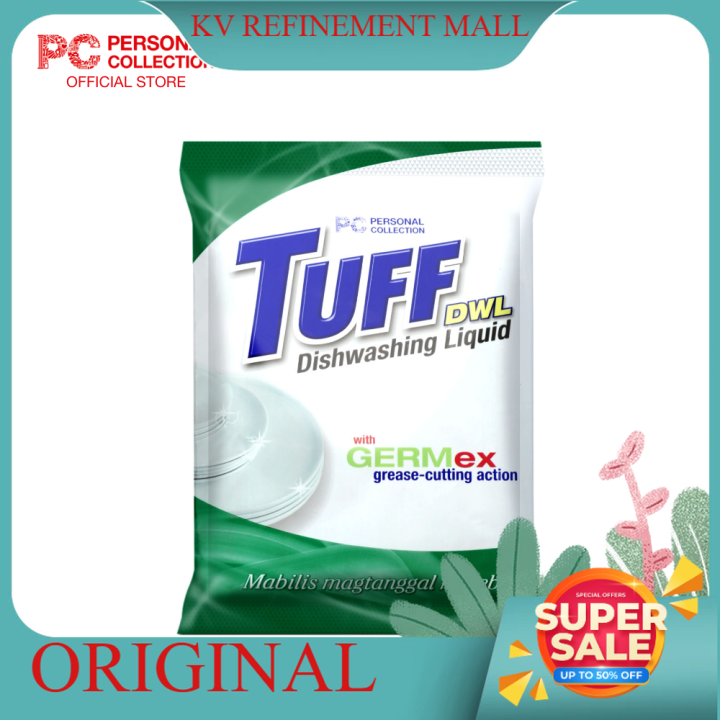 Original Tuff Dishwashing Liquid with Germex 200ml Pouch Personal ...